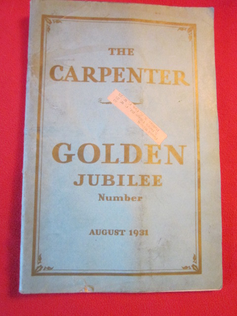 United Brotherhood of Carpenters : THE CARPENTER : 34 issues, 1929-1951