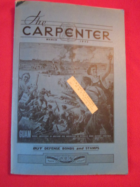 United Brotherhood of Carpenters : THE CARPENTER : 34 issues, 1929-1951