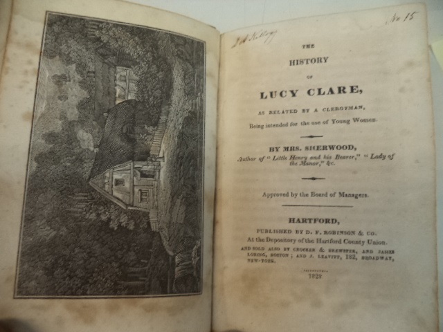 The History of Lucy Clare, as related by a clergyman, being intended ...