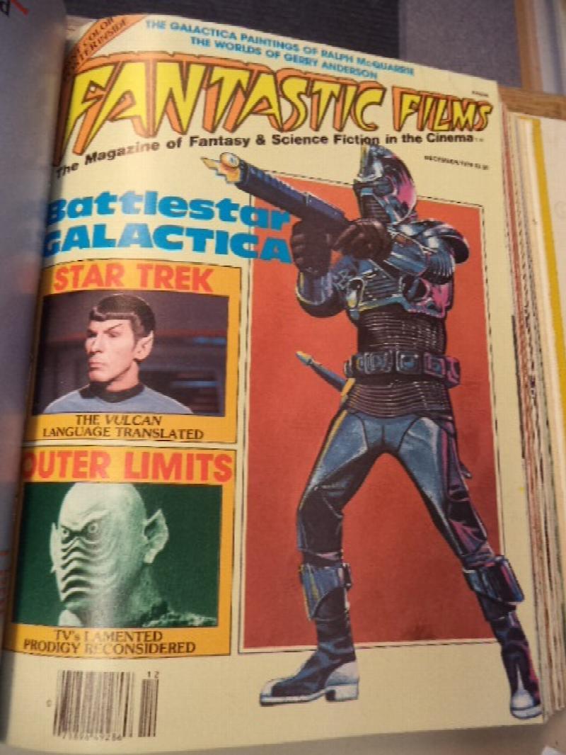 Fantastic Films magazine. Nos. 1-12 [first 12 issues: 1978-1979, bound ...