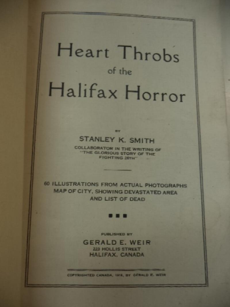 Heart Throbs of the Halifax Horror