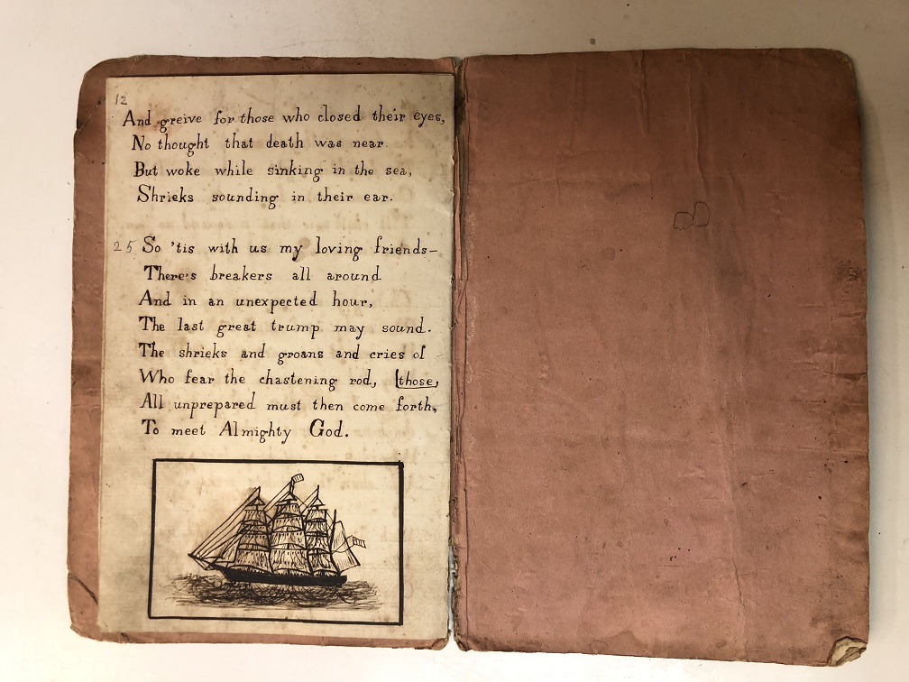 Lines. On the Appalling Shipwreck of the S.S. Atlantic, On the morning ...