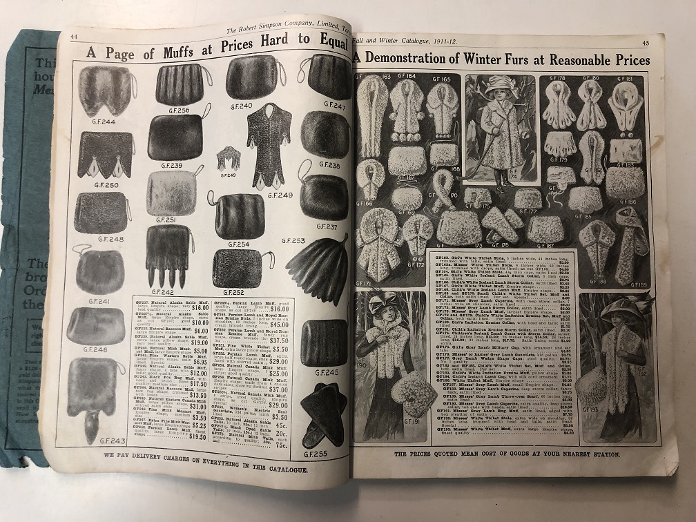 The Robert Simpson Company Fall & Winter Catalogue 1911 - 12 [ Simpsons ...