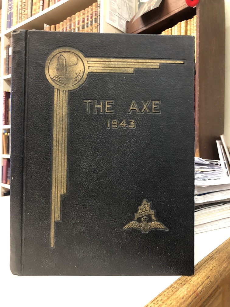The Axe. 1943. Acadia University Yearbook [with signatures]